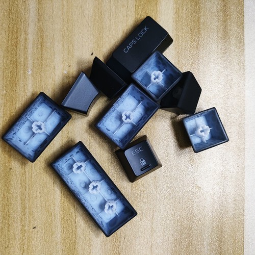 A full set BLACK keycaps for Alienware aw410K Mechanical RGB Gaming ...