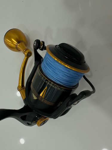 Penn Slammer III 6500 (100-1475671) Spinning Reel Black x Gold Unisex ...