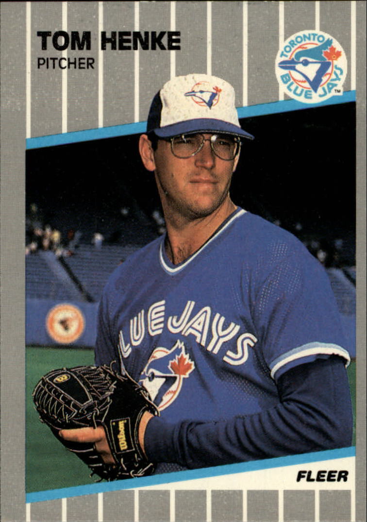 1989 (BLUE JAYS) Fleer Glossy #235 Tom Henke | eBay