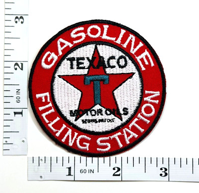 Embroidered Patch - Texaco - Oil - Gasoline - Filling Station - NEW ...