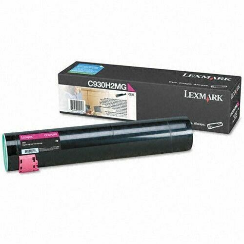 LEXMARK C930H2MG Cartucho de Tóner Magenta para C935 734646299794 | eBay
