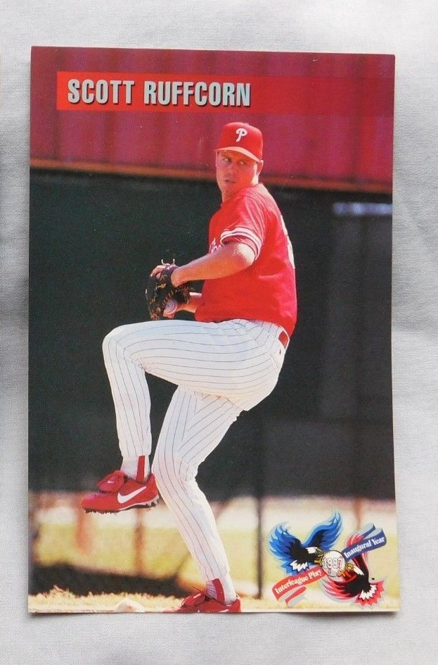 Scott Ruffcorn Phillies 4x6 Baseball Card 1997 | eBay