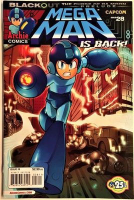 MEGA MAN COMIC BOOK #28 October 2013 Prelude to RA MOON Bagged ...