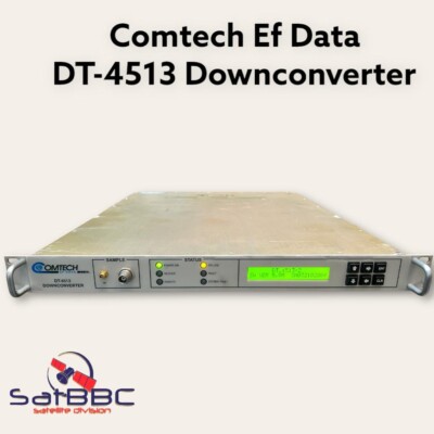 Comtech EF Data DT-4513 Downconverter Ku-Band 140 MHz *** 1-Year Warranty *** | eBay