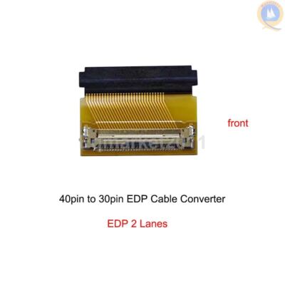 Laptop EDP LCD Screen 40pin to 30pin Connector Converter Cable Adapter ...
