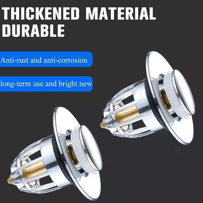 Mer-maid Universal Magic Drain Sink Stopper Instantly Replace Broken ...