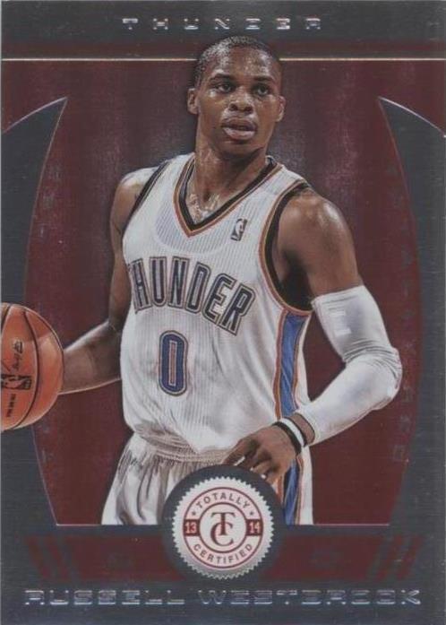 2013-14 Totally Certified - Russell Westbrook #13 Totally Red /99 for ...
