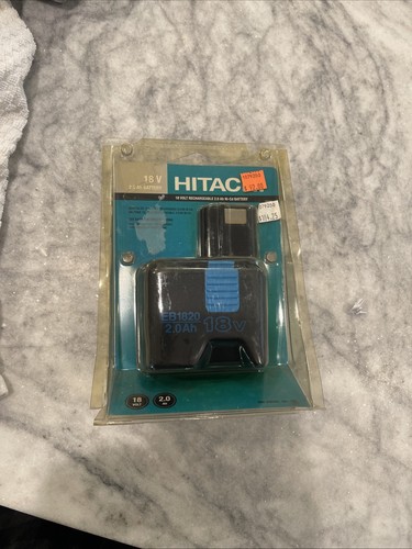 Genuine Hitachi HXP 18V 2.0 Ah Li-IonRechargeable Battery EB 1820 - NOS ...