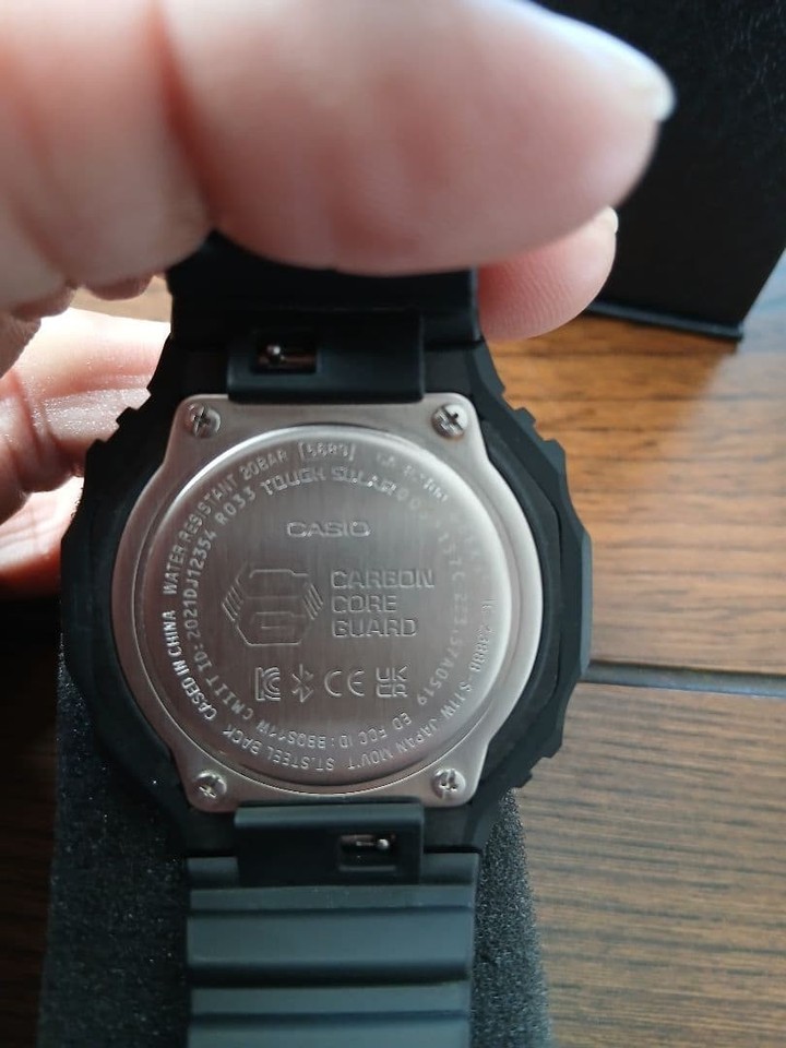 Casio G-Shock GA-B2100 Radio Solar Bluetooth Limited Black/Yellow Used ...