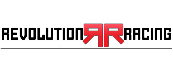 (Set of 4) Revolution Racing R20 17x7.5 5x4.5" +40mm Black/Red Wheels ...