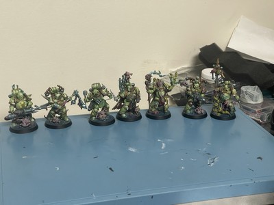 Commission - Death Guard kill team Warhammer 40k . | eBay