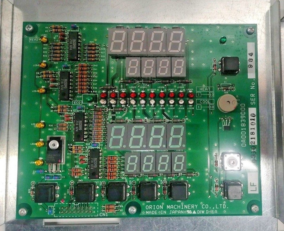 GUARANTEED! ORION PRECISION AIR PROCESSOR CONTROL MONITOR PANEL ...