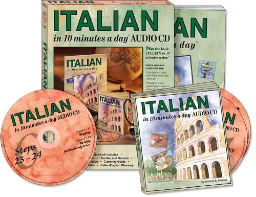 10 Minutes a Day Ser.: ITALIAN in 10 minutes a day AUDIO CD : Language ...