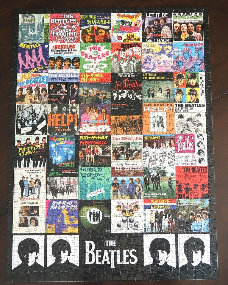 The Beatles The Singles Albums Aquarius 1000 Piece Jigsaw Puzzle | eBay