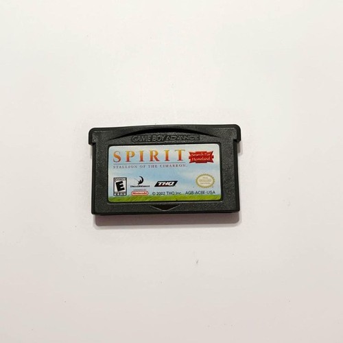 Nintendo GAMEBOY Advance SPIRIT STALLION OF THE CIMARRON Authentic ...