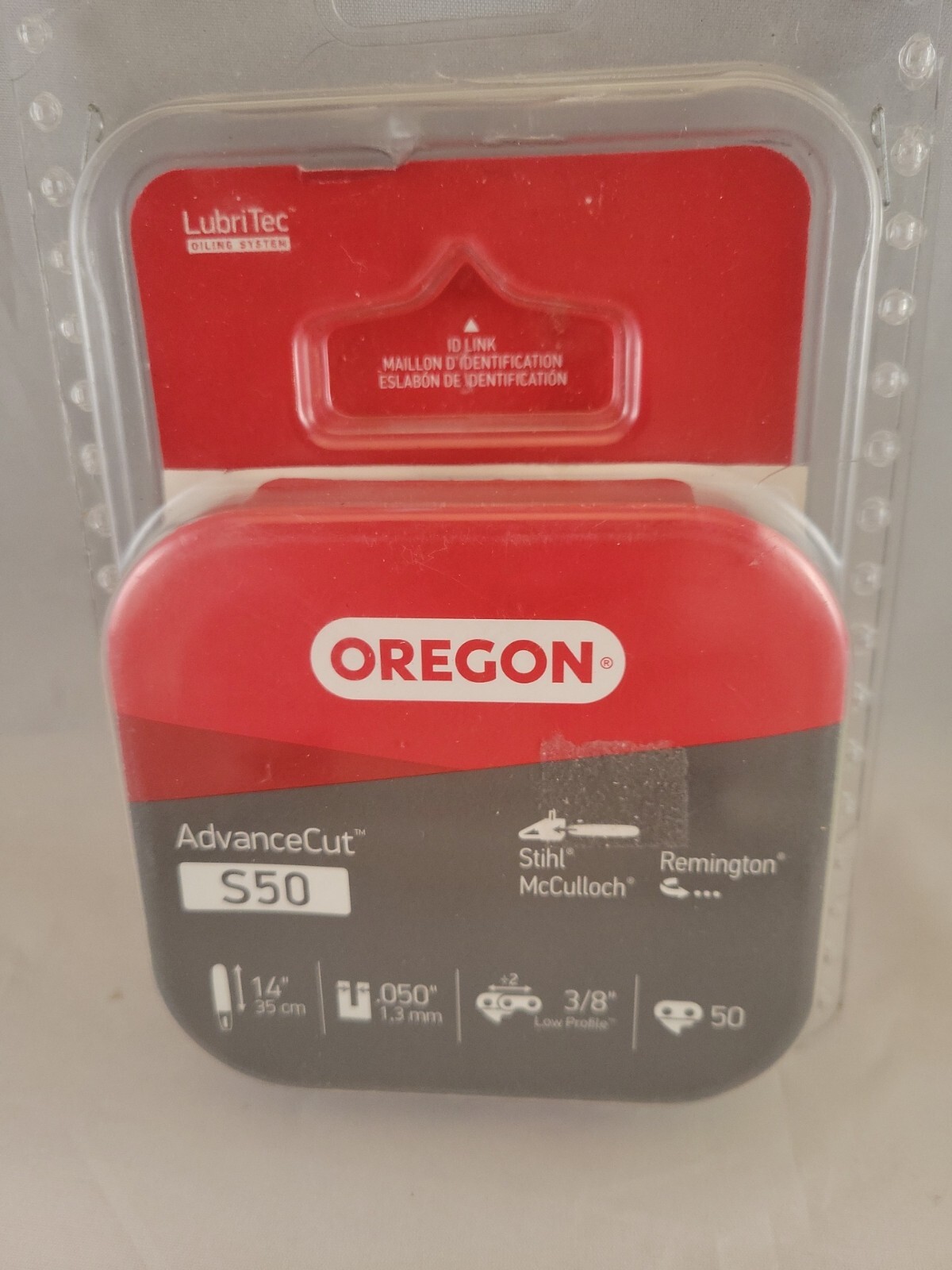 Oregon S50 AdvanceCut 14" Chain, 91PX, 50 Drive Links, 3/8" Low Profile ...