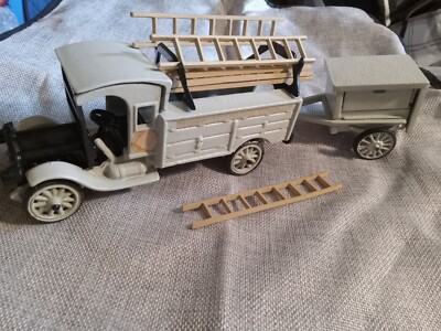 Vintage Model Telephone Company Truck With Trailer and ladders | eBay