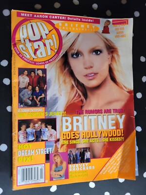 3/02 March 2002 Pop Star magazine Britney Spears Aaron Carter Dream ...