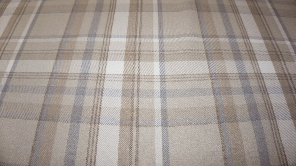 Premium Balmoral Thick Wool Effect Tartan Upholstery Curtain Fabric ...
