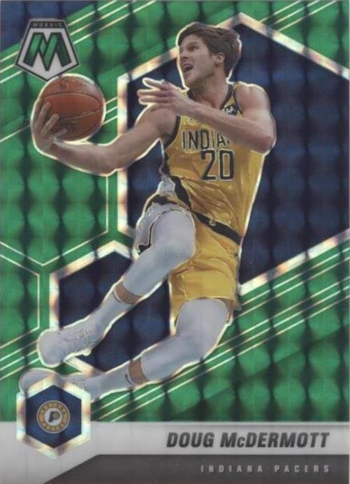 2020-21 Panini Mosaic - Doug McDermott #150 Green Mosaic Prizm for sale ...