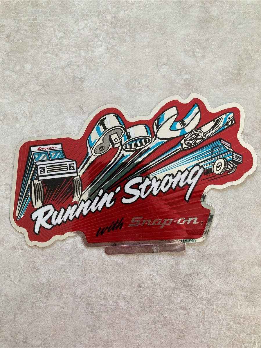 New Vintage Snapon Tools Snapon Racing Tool Box Sticker
