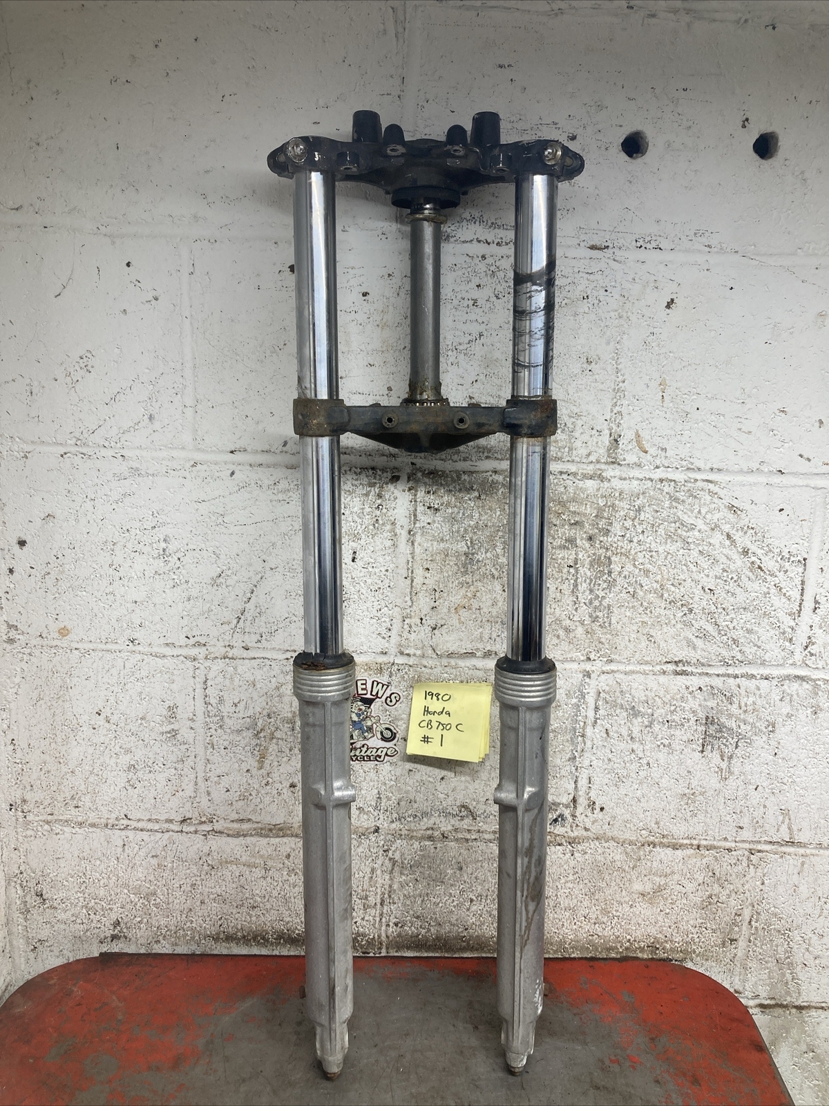 1980 Honda Cb750c Cb 750 Front End Forks Triple Trees | eBay