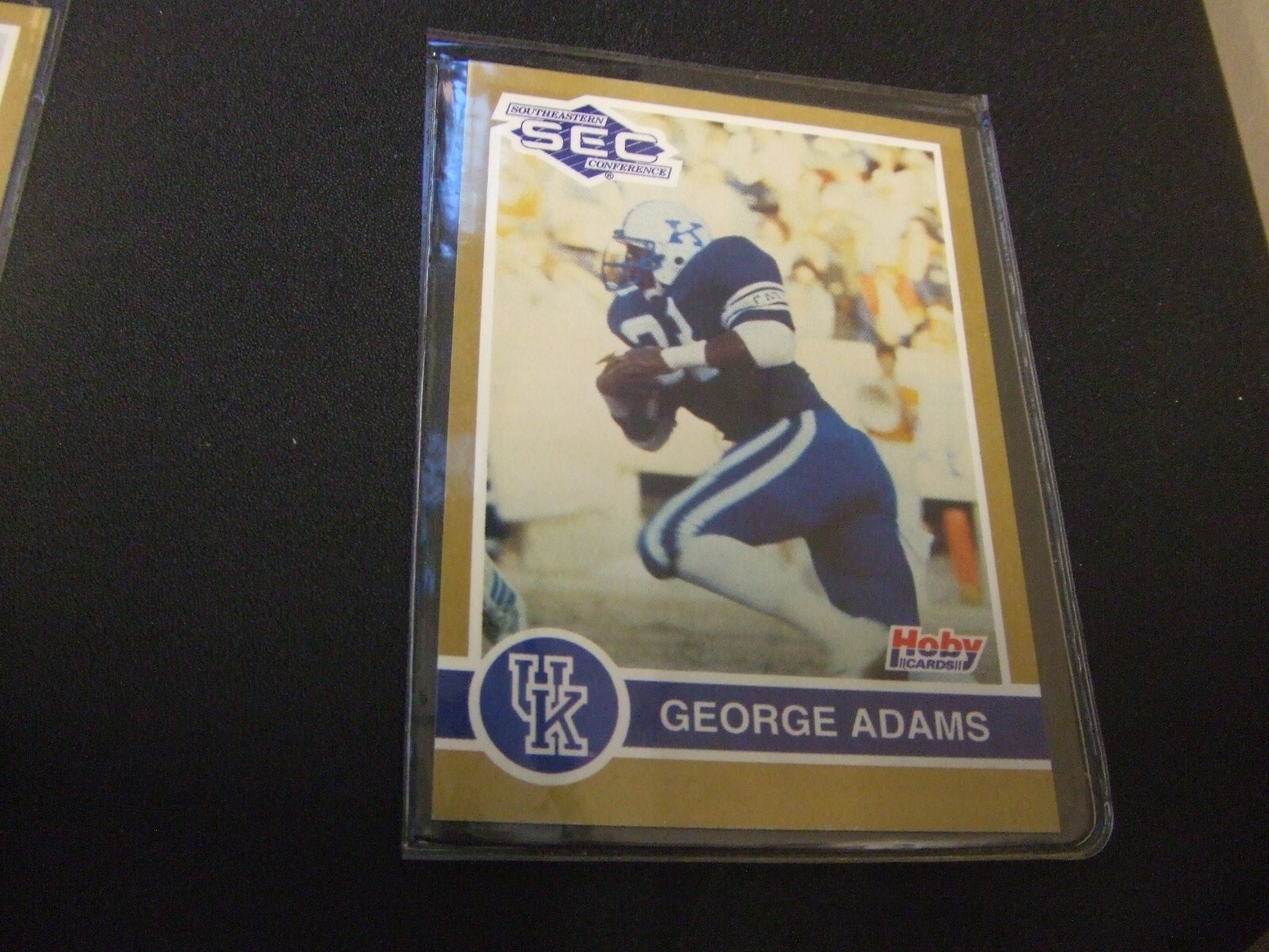 1991 Hoby SEC Stars #168 George Adams -Kentucky Wildcats- | eBay