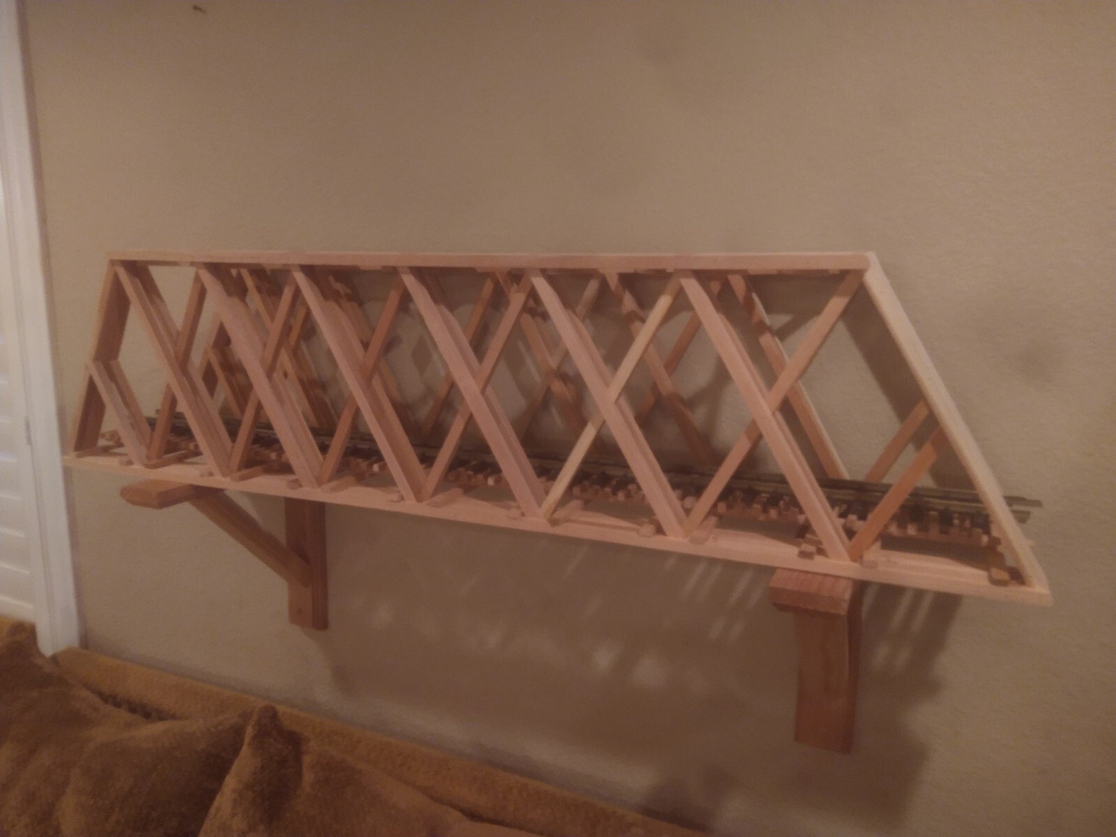 G Scale Display Truss Bridge 48"! Model Train Trestle For USA LGB MTH ...