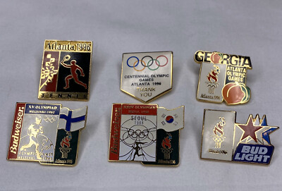 olympic 1996 Atlanta pins lot of 6 | eBay