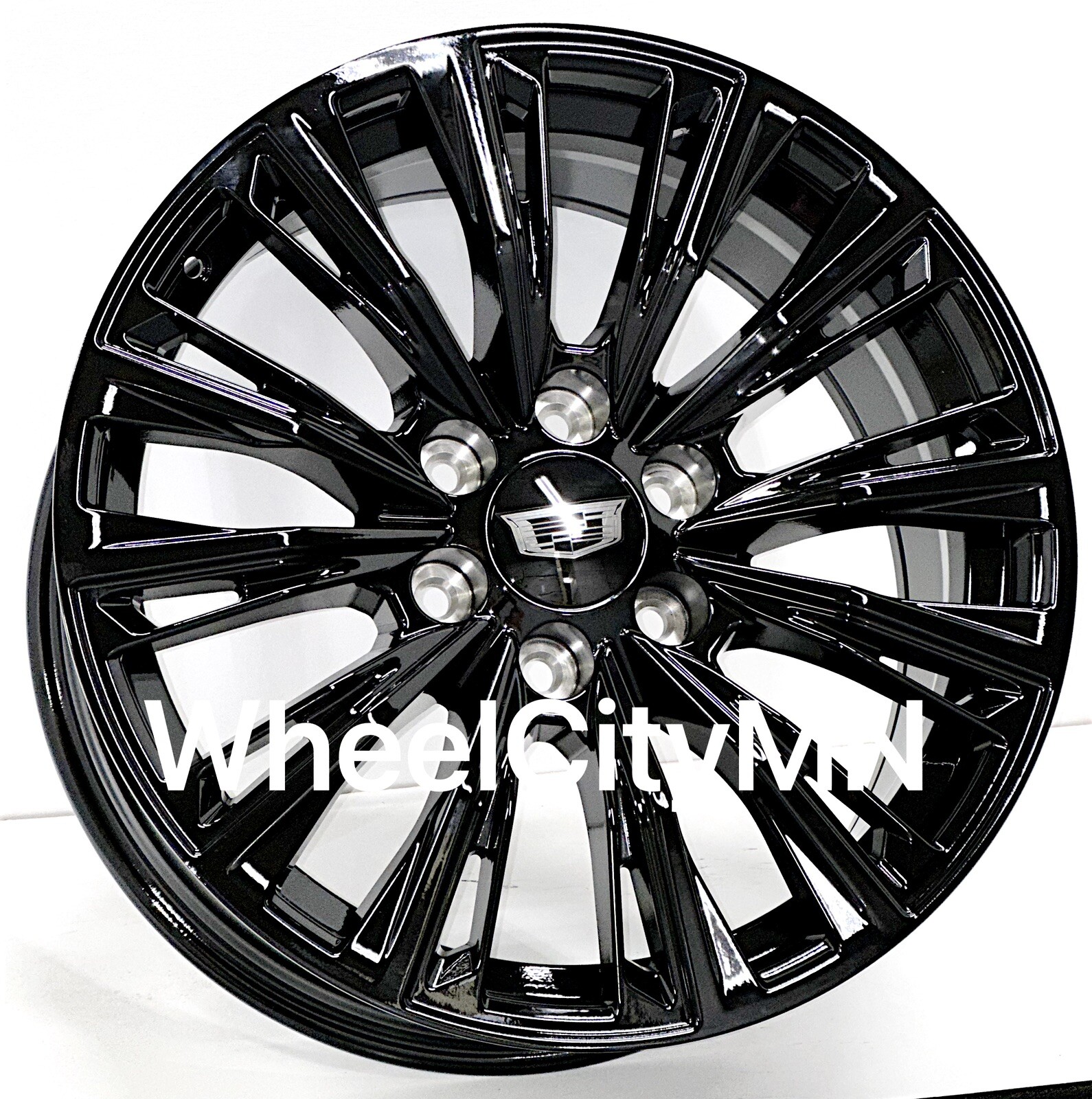 22" gloss black OE replica 84638161 rims fits 2023 Cadillac Escalade V ...