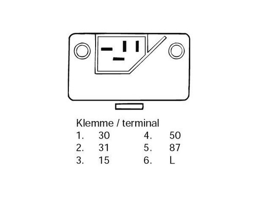 MONARK Glühzeit-Relais Steuergerät für CITROEN & PEUGEOT glow time ...