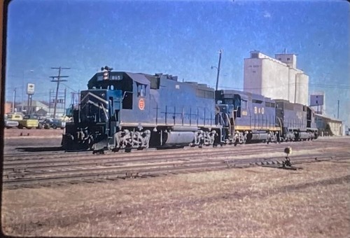 IRK3604:Railroad Train Slide - B & O Locomotive #865 | eBay
