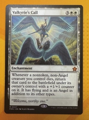 Valkyrie's Call Foundations Rare MTG TCG CCG | eBay
