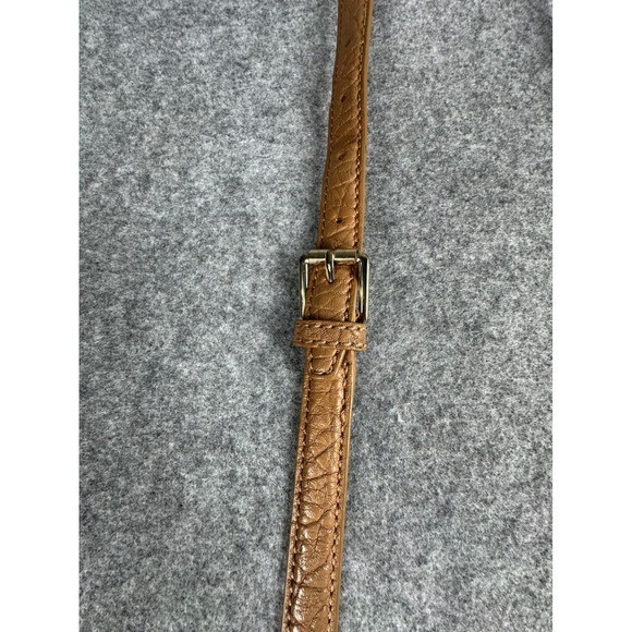 Tory Burch Parkan Crossbody Tan Leather Shoulder Messenger Women's Bag ...