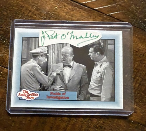 RARE J Pat O’Mally “Oscar Fields” (Died 1985) The Andy Griffith Show ...