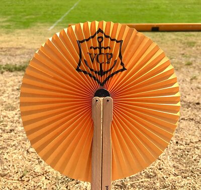 VCP Yellow Label Champagne Hand Comet Fan | eBay