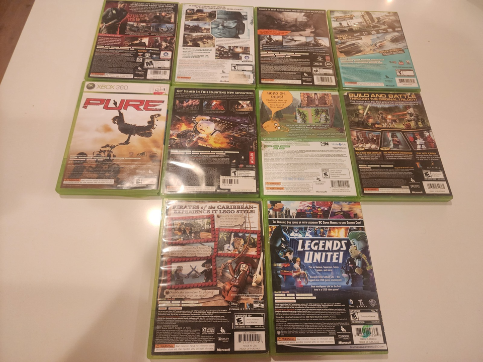 xbox 360 video game lot bundle - 15 Games (Most have Manuals) xbox one ...