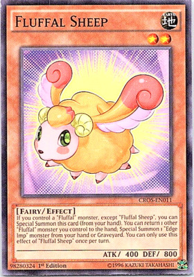 Fluffal Sheep CROS-EN011 Yu-Gi-Oh! Card Light Play 1st Edition | eBay