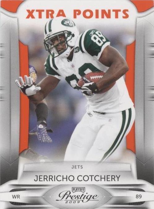 2009 Playoff Prestige - Jerricho Cotchery #67 Xtra Points Orange /300 ...