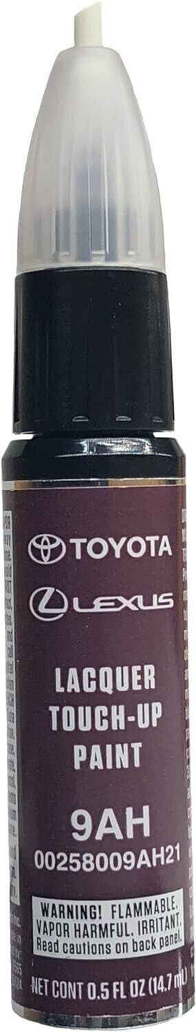 GENUINE TOYOTA BLACK CURRANT METALLIC TOUCH-UP PAINT CODE 9AH OEM 00258 ...
