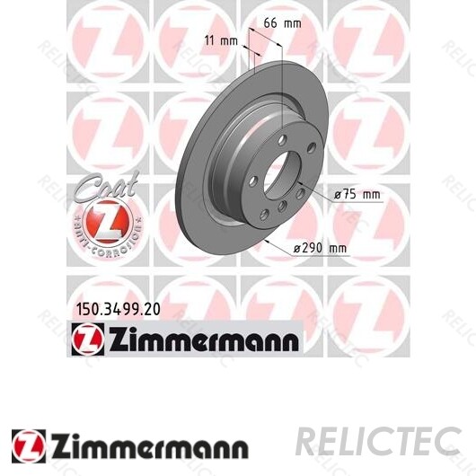 Rear Brake Disc BMW:F21,F20,F22,F23,1,2 34216792225 | eBay UK