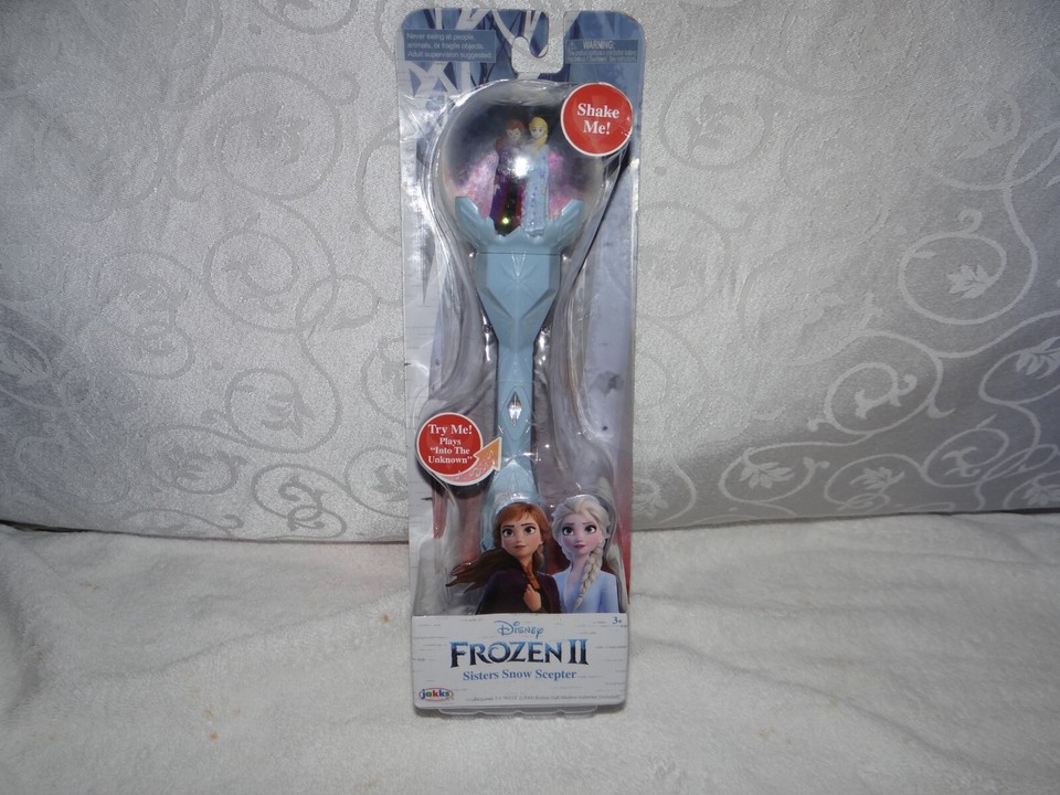 Disney Frozen 2 Sisters Musical Snow Scepter Wand Toy-NIB | eBay