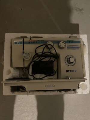Necchi 537FA Sewing Machine Great Machine (BFEB-09-093) | eBay