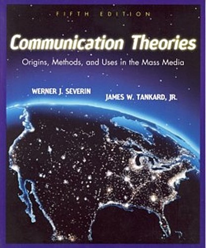 Communication Theories James W. Tankard Werner J. Severin | eBay.de