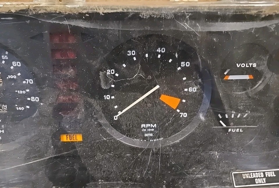 75-82 TRIUMPH TR7 INSTRUMENT CLUSTER GAUGE SPEEDOMETER OEM | eBay