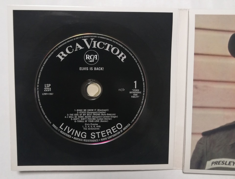 Elvis Presley Elvis Is Back! FTD 2005 2-CD first pressing | eBay