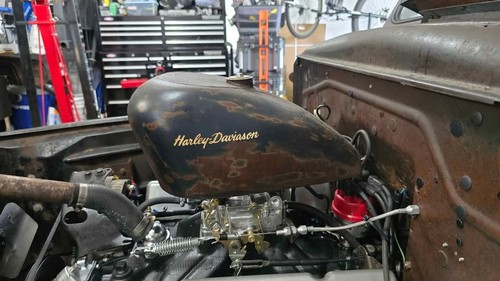 Custom Patina Sportster Tank Air Cleaner for Hot Rods/Rat Rods | eBay