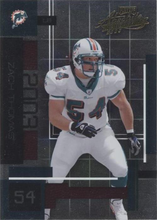 2003 Playoff Absolute Memorabilia Zach Thomas #31 for sale | eBay