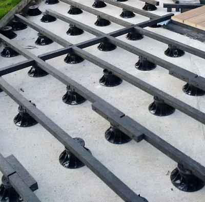 PlasPro Composite Sub-frame Anti-rot Recycled Plastic Post Decking 35m2 ...