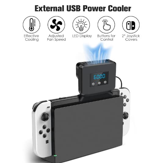 Cooling Fan For Nintendo Switch Cooler Replacement Kit For Nintendo ...